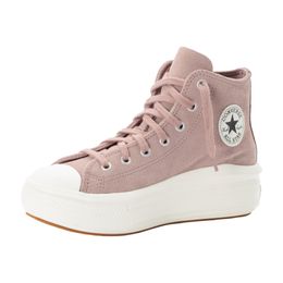 Sneaker Converse "CHUCK TAYLOR ALL STAR MOVE", Damen, Gr. 31, braun (bite the dust, egret, gum honey), Textil, Schuhe Sneaker