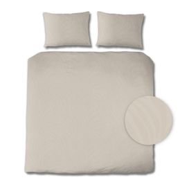 Bettw&auml;sche Florella "Zoma beige Flausch-Flanell, 100% Baumwolle", beige, B/L: 200cm x 220cm, 1 Stk., 2 Stk., Flanell, B/L: 70cm x 90cm, Flanell, Obermaterial: 100% Baumwolle CO., Bettw&auml;sche, Bettw&auml;sche