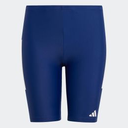 Badehose adidas Performance "3-STREIFEN KIDS JAMMER", Jungen, Gr. 92, N-Gr, blau (dunkelblau, wei&szlig;), Obermaterial: 78% Polyamid, 22% Elasthan, Badehosen Badehose