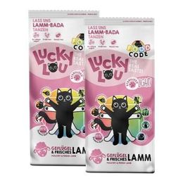 Lucky Lou Trockenfutter Katze Adult, Light, Gefl&uuml;gel und Lamm 2x3 kg