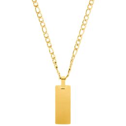 JOOP! Kette mit Anh&auml;nger JOOP "2035895", gold (gelbgoldfarben), Halsketten, Damen, Edelstahl, L: 60, Kette mit Anh&auml;nger