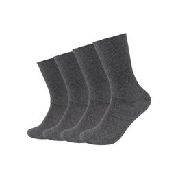 Socken Camano "comfort", Damen, Gr. 39-42, blau (dunkelblau), Baumwollmischung, unifarben, Socken Socken, superweiche B&uuml;ndchen, venenfreundliche Socken, Topseller