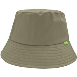 Sonnenhut Chillouts "Ballina Hat", Herren, Gr. S/M, gr&uuml;n (khaki), Canvas, Kunstfaser, unifarben, H&uuml;te Sonnenhut, mit Hutband zur Gr&ouml;&szlig;enanpassung