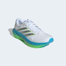 Laufschuh adidas Performance "SUPERNOVA RISE 3", Herren, Gr. 41, cloud wei&szlig;, silber metallic, semi blau burst, Synthetik, Textil, Schuhe Laufschuh, f&uuml;r mehr Komfort