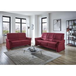 2,5-Sitzer DIE PLANBAR "PP-PF23182", wine, B:172cm H:96cm T:93cm, 100% Polyester, Sofas, 2 5-Sitzer, Federkernpolsterung, wahlweise mit Stauraum