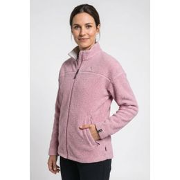 Sch&ouml;ffel Fleecejacke SCH&Ouml;FFEL "CIRC Fleece Jk Style Purga WMS", Damen, Gr. 40, pearly after, Fleece, Obermaterial: 100% Polyester, unifarben, Basic h&uuml;ftbedeckend, Jacken Fleecejacke, sportlicher Stil, f&uuml;r Trekking, Wandern und Laufen, lockere Passform