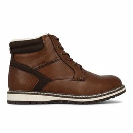 Winterstiefel Wrangler "LIAM MEN MID", Herren, Gr. 44, tortoise shell, Synthetik, Schuhe Winterstiefel