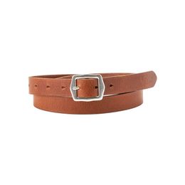 Levi's Lederg&uuml;rtel LEVI'S "WOMEN'S LUX LEATHER BELT", Damen, Gr. 80, braun (cognac), Leder, G&uuml;rtel Lederg&uuml;rtel