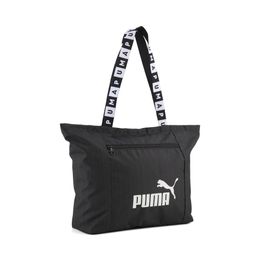 Shopper Puma "BASE SHOPPER", Damen, Puma schwarz, Polyester, unifarben, Taschen Shopper, sportlicher Stil, f&uuml;r Erwachsene, aus Polyester, leichtes Material