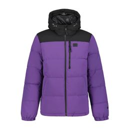 Steppjacke Icepeak "AMERI", Herren, Gr. 52, lila (strong violet), Obermaterial: 100% Polyester. Futter: 100% Polyester. Wattierung: 100% Polyester, Jacken Steppjacke, f&uuml;r sportlichen Look, f&uuml;r aktive Tage, aus Polyester, knitterarm