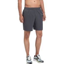 Shorts Energetics "HE.-SHORTS THILO M", Damen, Gr. S, N-Gr, anthrazit, Obermaterial: 92% Polyester, 8% Elasthan, Hosen Shorts, aus elastischem 4-Wege-Stretchmaterial, mit Mesh-Eins&auml;tzen