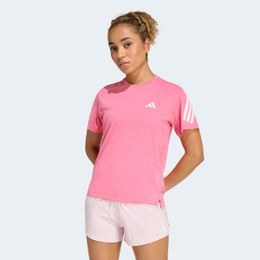 Laufshirt adidas Performance "ADI365/// T W", Damen, Gr. XL, pink fusion, Obermaterial: 100% Polyester, Rundhals, Shirts Laufshirt