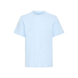 Rundhalsshirt Blend "Rundhalsshirt BHEswin", Damen, Gr. L, blau (blau frost), Obermaterial: 100% Baumwolle CO., Shirts Rundhalsshirt
