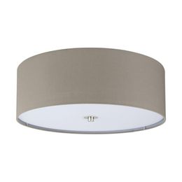 Eglo Leuchten Eglo PASTERI Deckenleuchte Nickel-Matt, 3-flammig