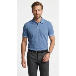 JOOP! Poloshirt JOOP JEANS "Amare", Herren, Gr. XXL, pastelblau, Piqu&eacute;, Obermaterial: 98% Baumwolle, 2% Elasthan, normal, B&uuml;ndchen, Shirts Poloshirt, modern fit