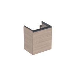 Geberit Handwaschbeckenunterschrank iCon 37x41,5x27,9cm, 1 T, An R, Ei/Gr. la. ma (502300JH1)
