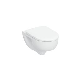 Geberit Wand-WC, Tiefsp&uuml;ler Renova Set mit WC-Sitz, TurboFlush, wei&szlig; (503062001)