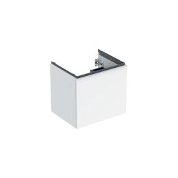 Geberit Waschtischunterschrank Acanto 1 La., 1 I-Lade, B 60cm, w hgl / we. ma (503003011)