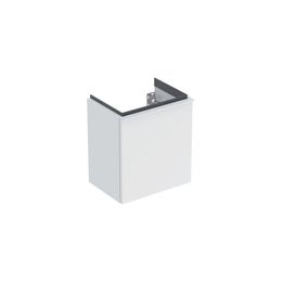 Geberit Handwaschbeckenunterschrank iCon 37x41,5x27,9cm, 1 T, An R, w ma/Gr w ma (502300013)