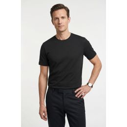 T-Shirt MARVELIS, Herren, Gr. L, schwarz, Obermaterial: 100% Baumwolle, regular fit, Rundhals, Shirts T-Shirt, Doppelpack, basic, Rundhals, Unterziehshirt, regular fit