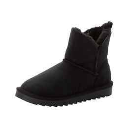 O`Neill Winterstiefel O'NEILL "BESIANA MID JR", M&auml;dchen, Gr. 32, schwarz (triple schwarz), Synthetik, Schuhe Winterstiefel, Snowboots, Winterboots, Winterschuhe