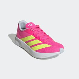 Laufschuh adidas Performance "DURAMO RC2", Damen, Gr. 39, lucid pink, hi, res gelb, halo blau, Textil, Schuhe Laufschuh, sehr leicht