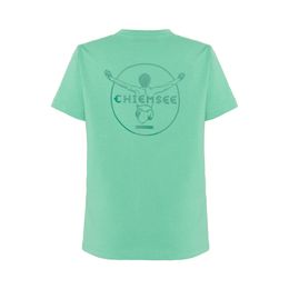 T-Shirt Chiemsee, M&auml;dchen, Gr. 146/152, marine gr&uuml;n, 100% Baumwolle, Rundhals, Shirts T-Shirt