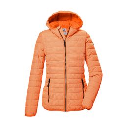 G.I.G.A. by Killtec Steppjacke "GS 65 WMN QLTD JCKT", Damen, Gr. 36, rot (apricot), Obermaterial: 100% Polyester;Futter: 100% Polyester;F&uuml;llung: 100% Polyester, G.I.G.A. DX BY KILLTEC, Jacken Steppjacke, Leichte Steppjacke: wasserabweisend, winddicht, elastische B&uuml;ndchen