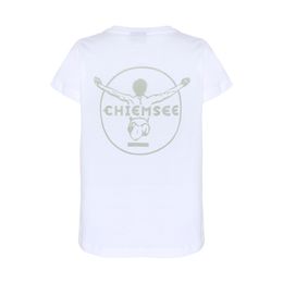 T-Shirt Chiemsee, M&auml;dchen, Gr. 170/176, wei&szlig;, 100% Baumwolle, Rundhals, Shirts T-Shirt