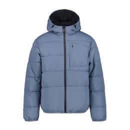 Steppjacke Icepeak "H WENDE STEPPJACKE MONSON", Herren, Gr. 54, grau (stahlgrau), Obermaterial: 100% Polyester, Jacken Steppjacke, f&uuml;r Erwachsene, aus Polyester, mit Wattierung, sportlicher Stil