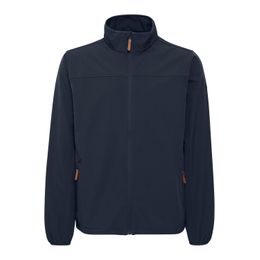 Softshelljacke North Bend "Softshelljacke NBCorin M W-PRO 8.000 mit wasserdichter Beschichtung", Herren, Gr. S, blau (navy blazer), Obermaterial: 92% Polyester PES. 8% Elasthan EL., unifarben, regular fit normal, Jacken Softshelljacke