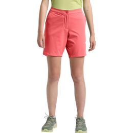 Shorts Jack Wolfskin "HIKING ALPINE SHORT W", Damen, Gr. 38, N-Gr, orange (sunset coral), Obermaterial: 87% Polyester, 13% Elasthan, Hosen Shorts