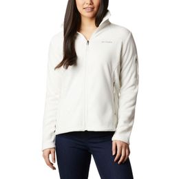 Fleecejacke Columbia "Fast Trek&trade; II Jacket", Damen, Gr. S (34/36), blau (sea salt), Fleece, Obermaterial: 100% Polyester, unifarben, Basic h&uuml;ftbedeckend, hoch geschlossener Ausschnitt, abgesteppt, Jacken Fleecejacke, mit Stehkragen, mit Rei&szlig;verschlusstaschen, f&uuml;r Wandern und Laufen