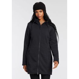 G.I.G.A. by Killtec Fleecejacke "GW 38 WMN KNTFLC PRK", Damen, Gr. 34, blau (midnight), Web, Obermaterial: 100% Polyester, G.I.G.A. DX BY KILLTEC, unifarben, Jacken Fleecejacke, W&auml;rmend & windabweisend