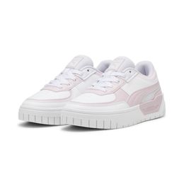 Sneaker Puma "CALI DREAM LTH WNS", Damen, Gr. 40,5, pink (Puma wei&szlig;, whisp of pink), Synthetik, unifarben, Schuhe Sneaker