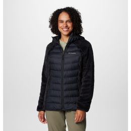 Hybridjacke Columbia "Powder Lite&trade; II Sherpa Hybrid Jacket", Damen, Gr. XS (32), schwarz, Obermaterial: 100% Polyester. Futter: 100% Polyester. Wattierung: 100% Polyester, unifarben, Jacken Hybridjacke