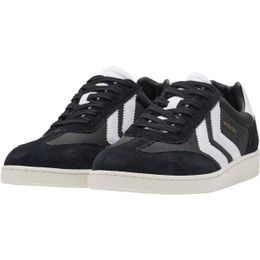 Sneaker Hummel "VM78 CPH NYLON", Damen, Gr. 38, schwarz, Leder, Synthetik, Schuhe Sneaker