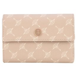 JOOP! Geldb&ouml;rse JOOP "cortina 1.0 cosma purse mh10f", Damen, beige (sesame), Lederimitat, bedruckt, Kleinlederwaren Geldb&ouml;rse, Querformat, mit Druckknopfverschluss, aus Lederimitat