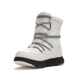 Snowboots Kamik "LEAPULL", Damen, Gr. 37, wei&szlig; (wei&szlig;, blanc), Synthetik, Schuhe Snowboots