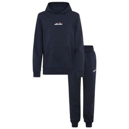 Jogginganzug Ellesse "CHIVASSO JOG SUIT", Jungen, Gr. 164 (14), navy, Obermaterial: 70% Baumwolle, 30% Polyester, Sportanz&uuml;ge Jogginganzug, Sportanzug, f&uuml;r Kinder, sportlicher Stil, bequeme Passform