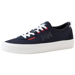 Sneaker Helly Hansen "W BACKSHORE", Damen, Gr. 41, navy, sanftes wei&szlig;, Textil, Schuhe Sneaker