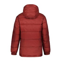 Steppjacke Icepeak, Herren, Gr. 58, rot, Obermaterial: 100% Polyamid. Futter: 100% Polyester. Wattierung: 100% Polyester, unifarben, angesetztes B&uuml;ndchen mit Klettverschluss, Jacken Steppjacke, mit Kapuze und Kordelzug, wasserabweisend, pflegeleicht