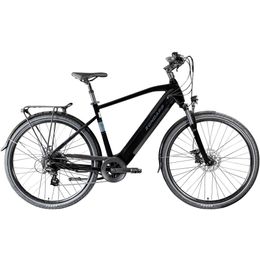 Z&uuml;ndapp E-Bike Z&Uuml;NDAPP "Z810" Gr. 52, schwarz (schwarz, grau, schwarz), Elektrofahrr&auml;der, Herren, 52cm, 28 Zoll (71,12cm), E-Bike, Pedelec, Elektrofahrrad f&uuml;r Herren