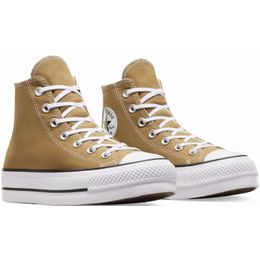 Sneaker Converse "CHUCK TAYLOR ALL STAR LIFT", Damen, Gr. 38, wei&szlig;, Textil, Schuhe Sneaker