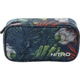 Federtasche Nitro "Pencil Case XL", Kinder, bunt (tropical), Polyester, Schreibger&auml;teetuis Federtasche, Federm&auml;ppchen, Schlamperm&auml;ppchen, Faulenzer Box, Stifte Etui