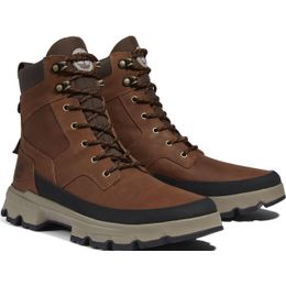 Schn&uuml;rboots Timberland "TBL Orig Ultra WP Boot", Herren, Gr. 42, braun, Leder, Schuhe Schn&uuml;rboots, Winterstiefel, Schn&uuml;rstiefel, Winterschuhe, wasserdicht