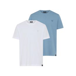 T-Shirt Chiemsee, Herren, Gr. S, wei&szlig;, Obermaterial: 100% Baumwolle, Shirts T-Shirt, f&uuml;r Erwachsene, sportlicher Stil, f&uuml;r sportliche Aktivit&auml;ten