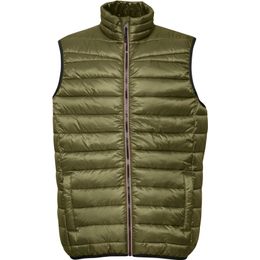 Steppjacke Blend "BHBROMSEY reversible jkt", Herren, Gr. S, gr&uuml;n (olive night), Web, Obermaterial: 100% Polyester, unifarben, regular fit, Jacken Steppjacke
