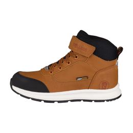 Winterstiefel Trollkids "KIDS STAVANGER MID CUT XT", M&auml;dchen, Gr. 34, braun (caramel), Synthetik, Textil, mehrfarbig, Schuhe Winterstiefel, wasserdicht