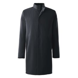 JOOP! Kurzmantel JOOP "Ramiro", Damen, Gr. 52, dunkelblau, Web, Obermaterial: 100% Polyester, unifarben, Po-bedeckend, gerader Abschluss, M&auml;ntel Kurzmantel, mit Stehkragen